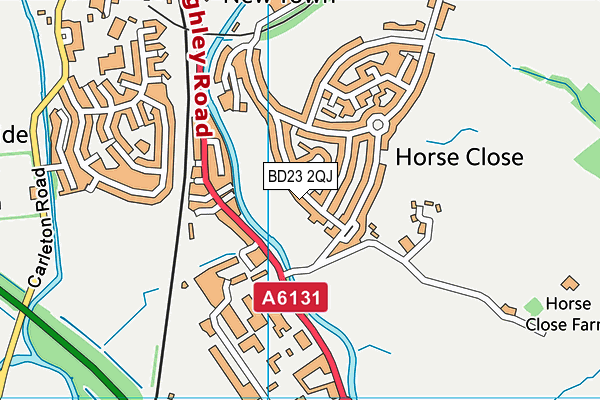 BD23 2QJ maps, stats, and open data