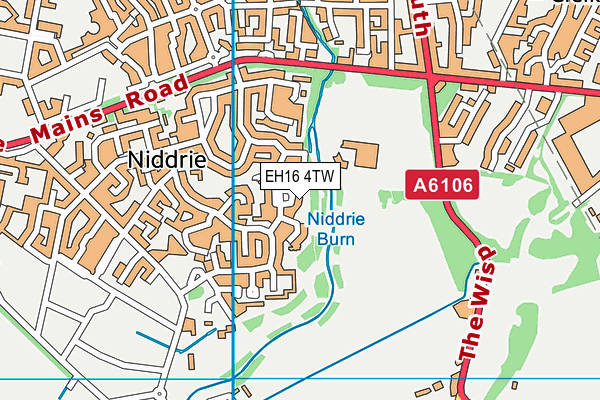 EH16 4TW maps, stats, and open data