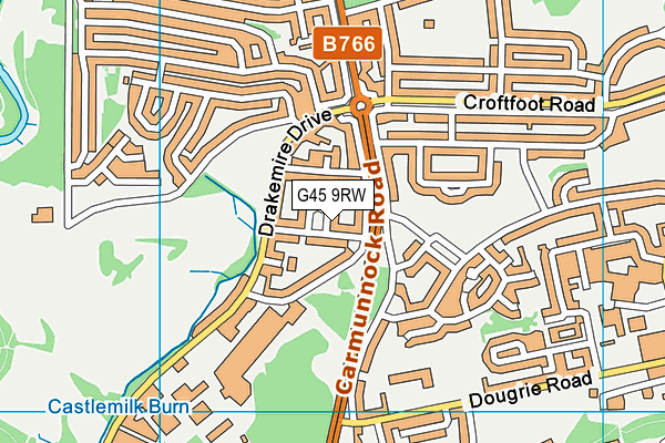 G45 9RW maps, stats, and open data