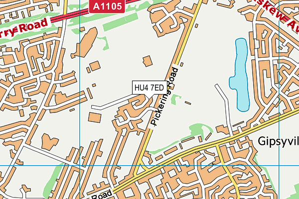 HU4 7ED maps, stats, and open data