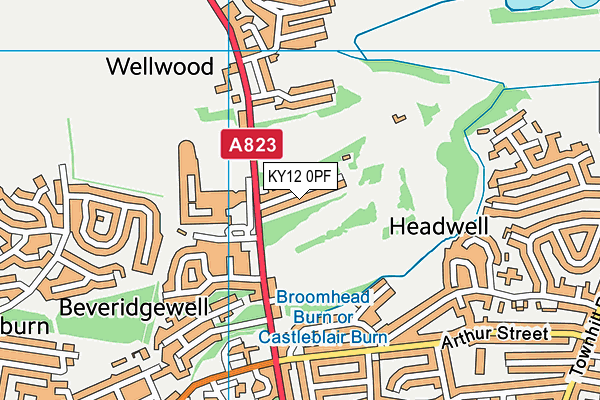 KY12 0PF maps, stats, and open data