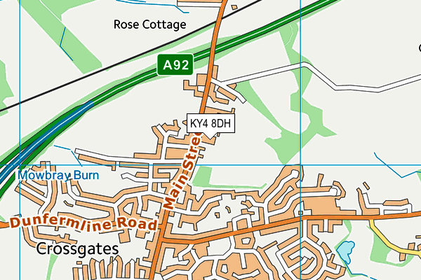 KY4 8DH maps, stats, and open data