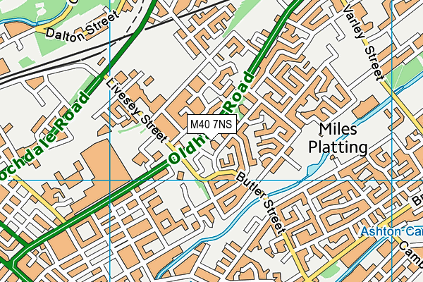 M40 7NS maps, stats, and open data