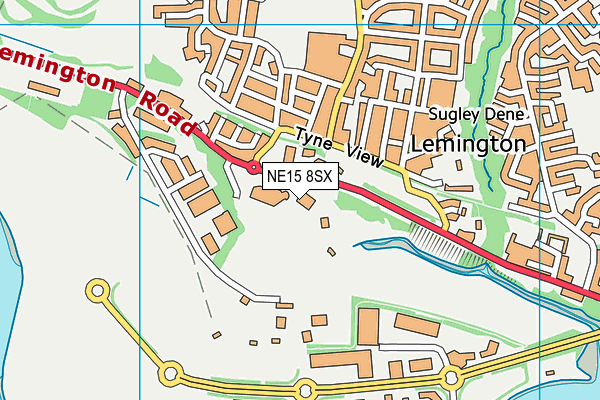 NE15 8SX maps, stats, and open data