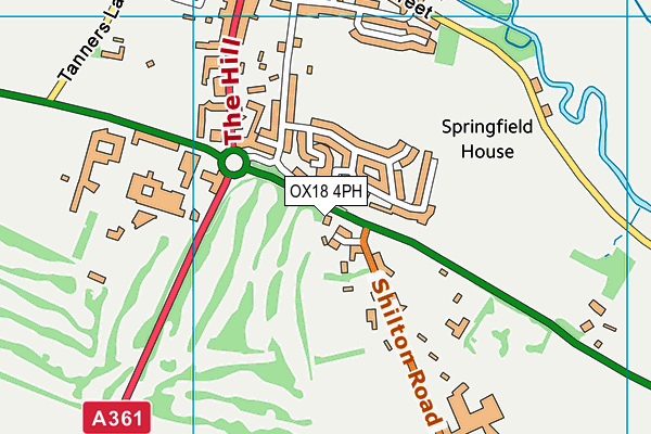 OX18 4PH open data dashboard