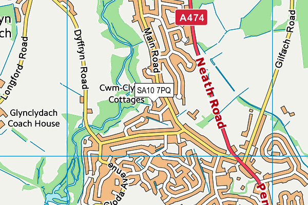 SA10 7PQ maps, stats, and open data