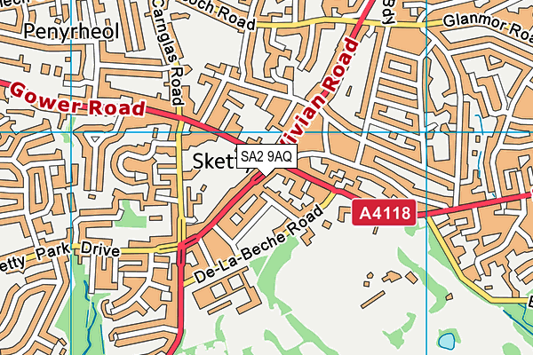 SA2 9AQ maps, stats, and open data