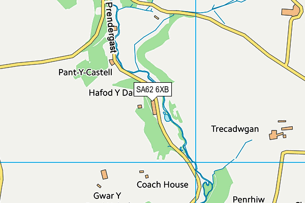 SA62 6XB maps, stats, and open data