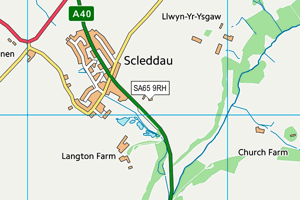 SA65 9RH maps, stats, and open data