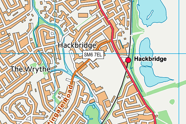 SM6 7EL maps, stats, and open data