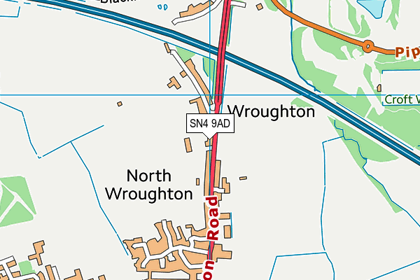 SN4 9AD maps, stats, and open data