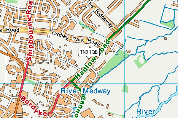 TN9 1QB maps, stats, and open data