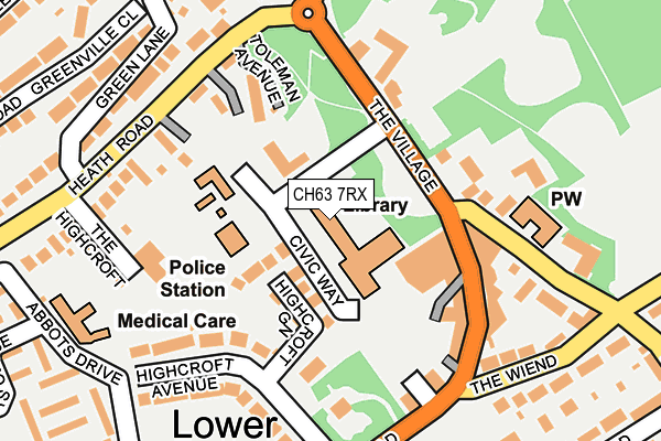 CH63 7RX maps, stats, and open data