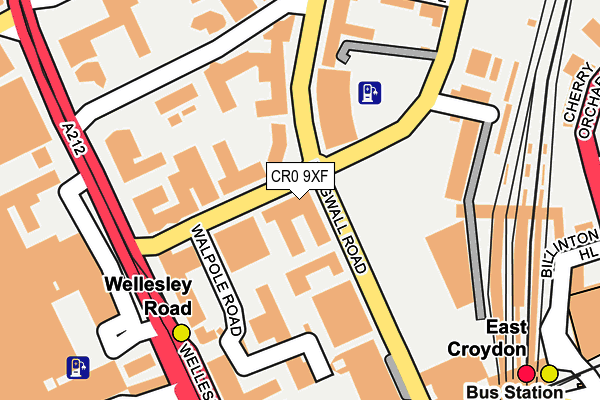 CR0 9XF maps, stats, and open data