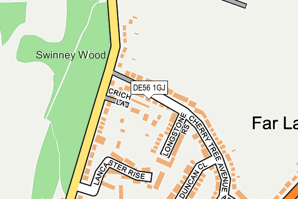 DE56 1GJ maps, stats, and open data