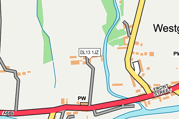 DL13 1JZ maps, stats, and open data