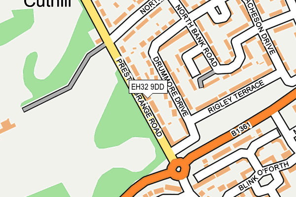 EH32 9DD maps, stats, and open data