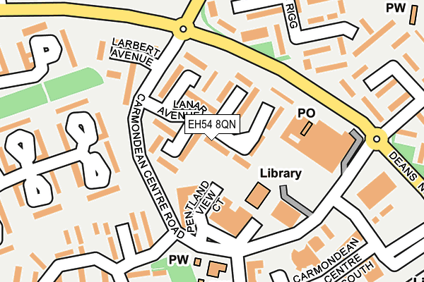 EH54 8QN maps, stats, and open data