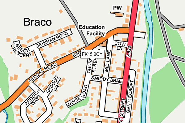 FK15 9QY maps, stats, and open data
