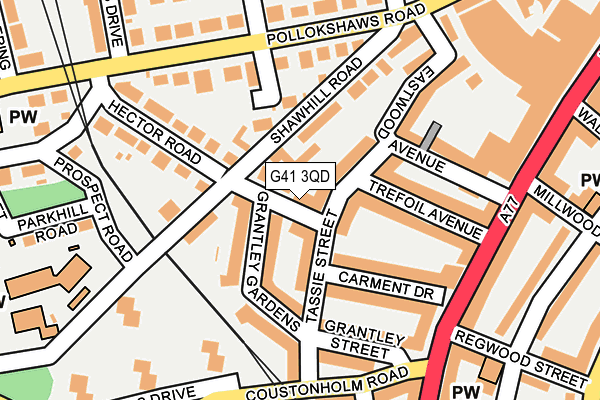 G41 3QD maps, stats, and open data