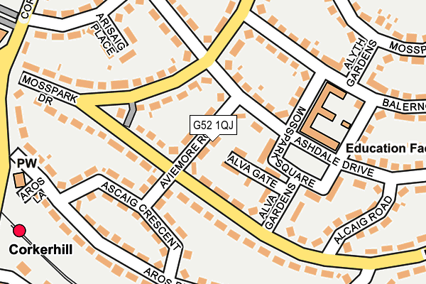 G52 1QJ maps, stats, and open data