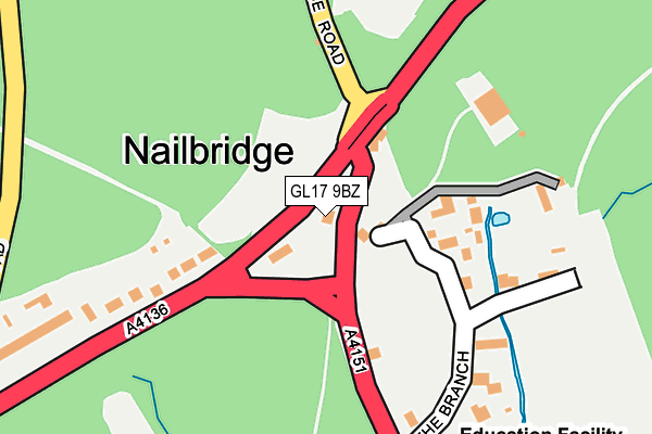 GL17 9BZ maps, stats, and open data