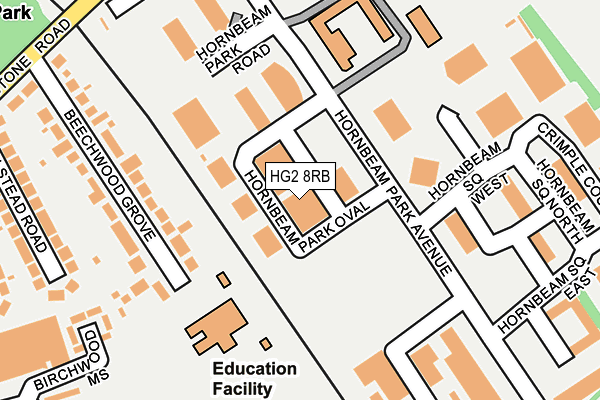 HG2 8RB maps, stats, and open data