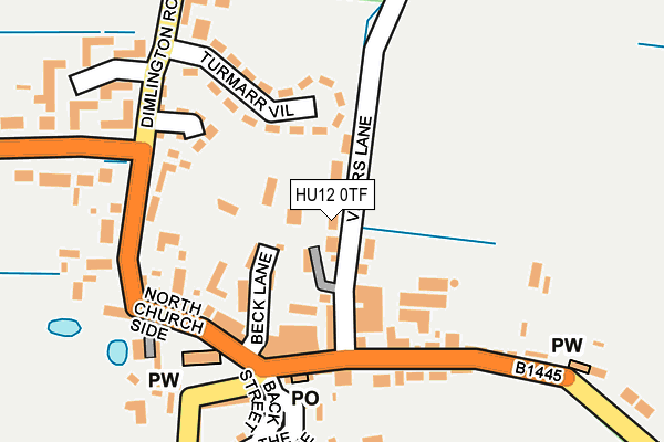 HU12 0TF maps, stats, and open data