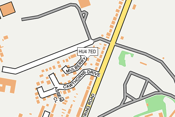 HU4 7ED maps, stats, and open data