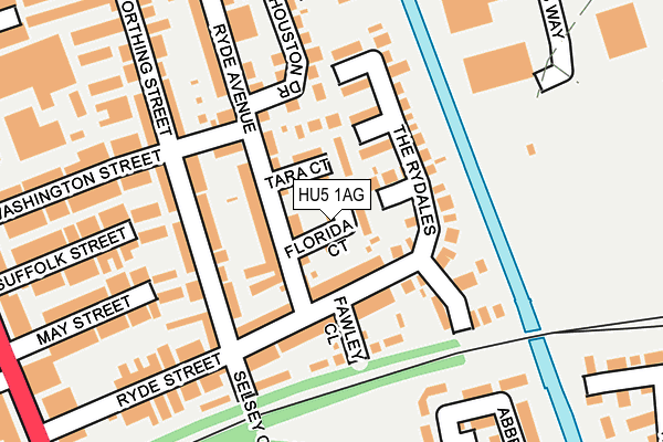 HU5 1AG maps, stats, and open data