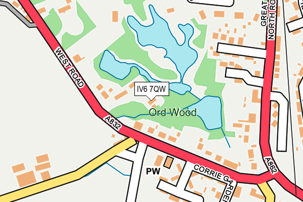 IV6 7QW maps, stats, and open data