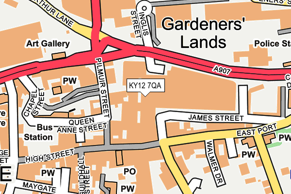 KY12 7QA maps, stats, and open data