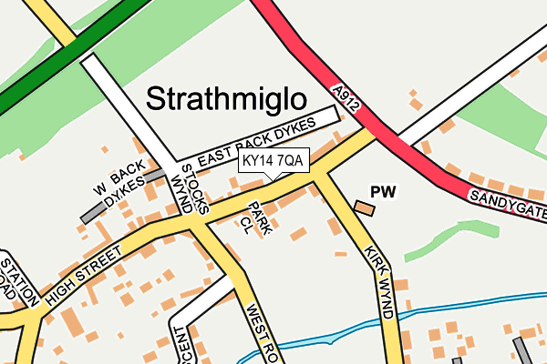 KY14 7QA maps, stats, and open data