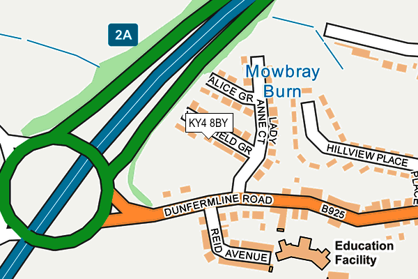 KY4 8BY maps, stats, and open data
