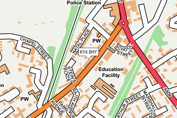 KY4 8HY maps, stats, and open data