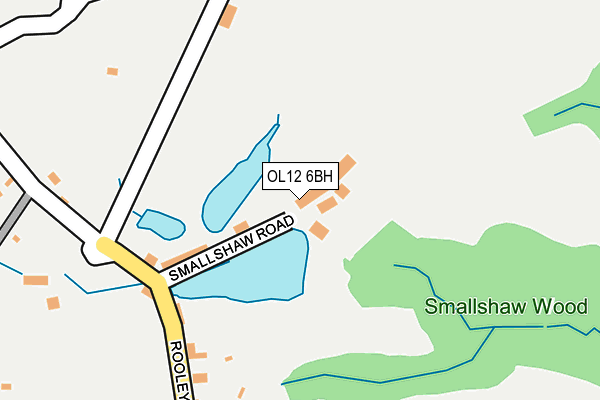 OL12 6BH maps, stats, and open data