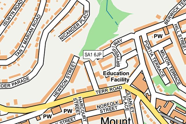 SA1 6JP maps, stats, and open data