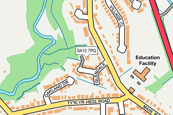 SA10 7PQ maps, stats, and open data