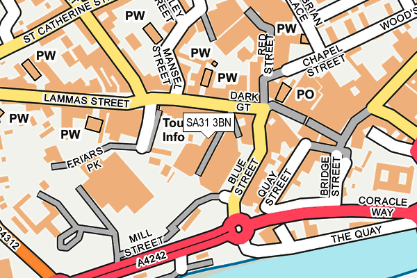 SA31 3BN maps, stats, and open data