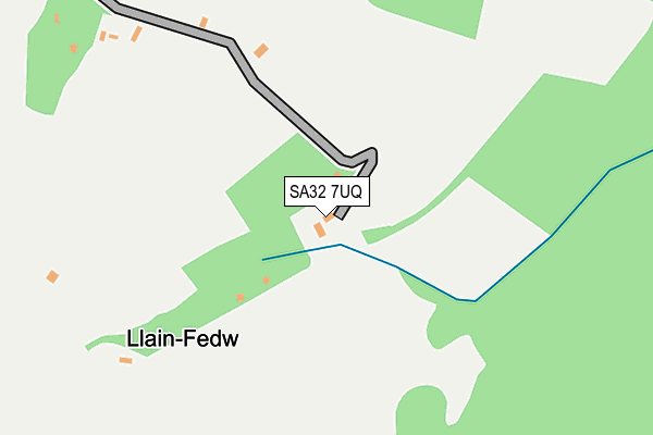 SA32 7UQ maps, stats, and open data