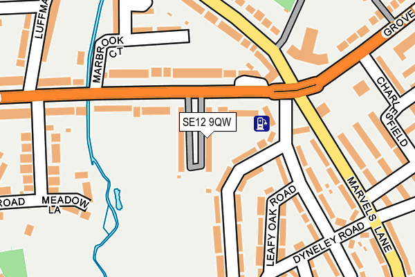 SE12 9QW maps, stats, and open data