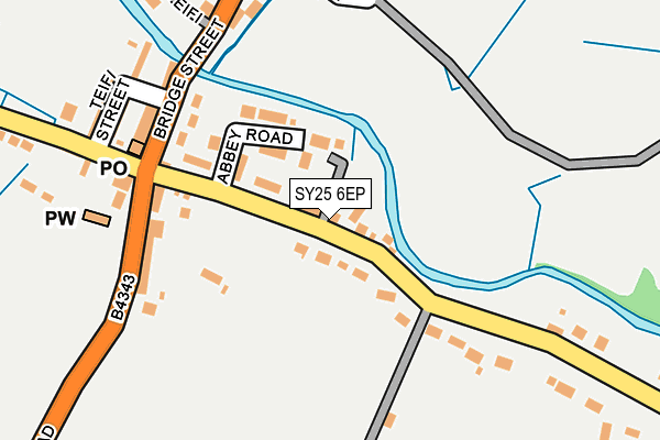 SY25 6EP maps, stats, and open data