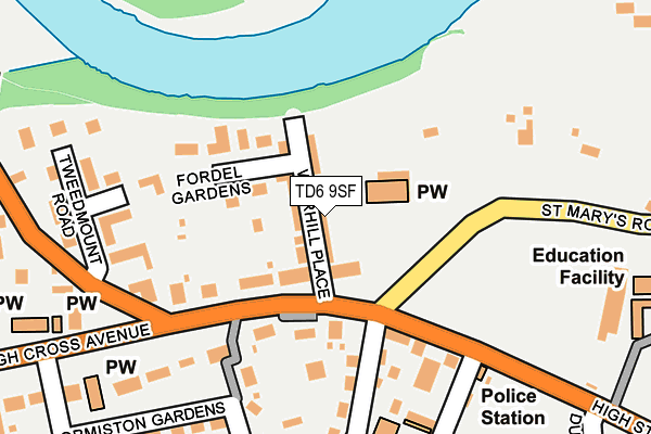 TD6 9SF maps, stats, and open data