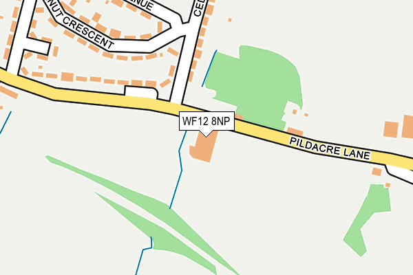 WF12 8NP maps, stats, and open data