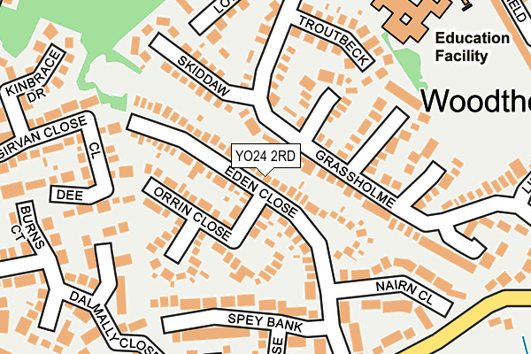 YO24 2RD maps, stats, and open data